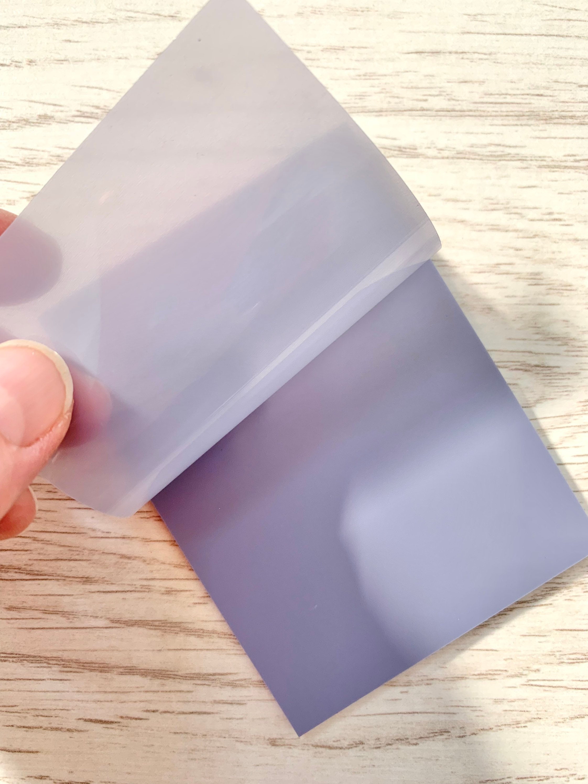 Pale Violet Transparent Sticky Notes Revision Sticky Notes - Etsy