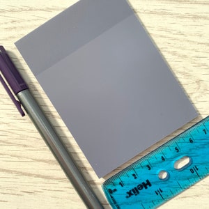 Pale Violet Transparent Sticky Notes | Revision Sticky Notes - Etsy