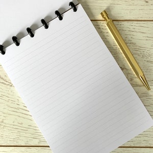 Top Bound A5 Kraft Discbound Notebook A5 Discbound Reporter - Etsy