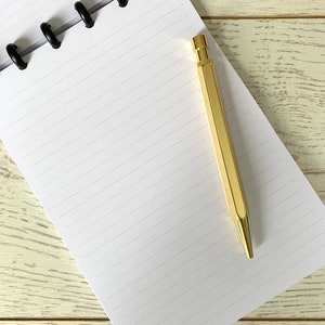 Top Bound A5 Kraft Discbound Notebook A5 Discbound Reporter Notebook - Etsy