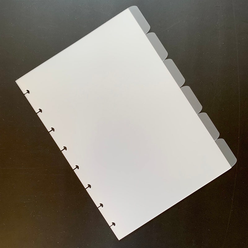 A5 Planner Dividers - Etsy