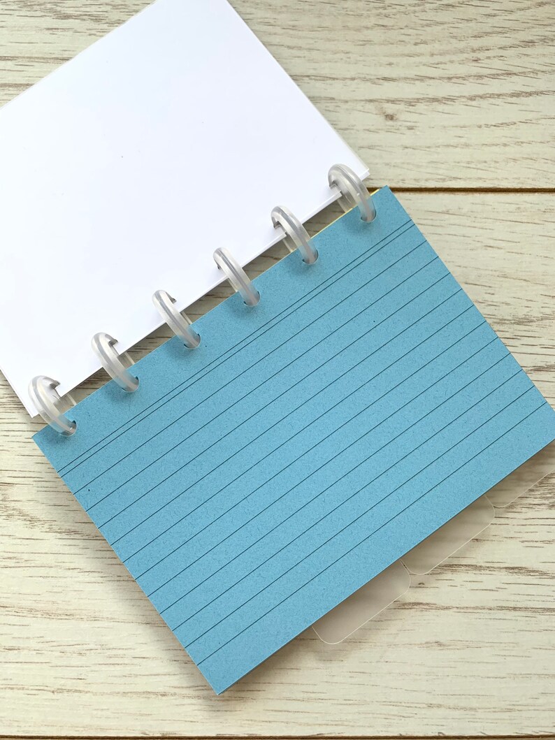 A6 Discbound Revision Card Bundle A6 Exam Revision Cards - Etsy UK