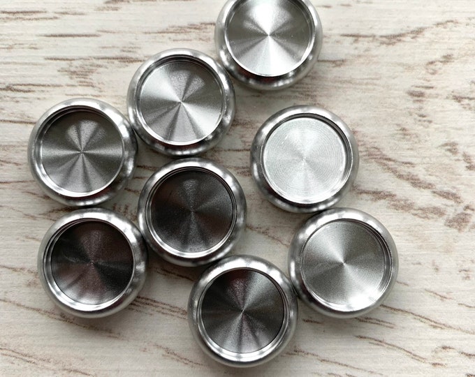 IMPERFECT 13mm Silver Aluminium Binding Discs 1/2 Silver Metal ...