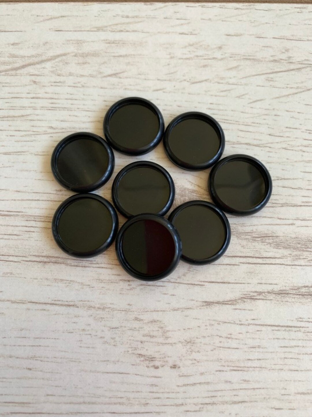19mm Black Glossy Binding Discs | 3/4" Black Discbound Planner Discs - Etsy