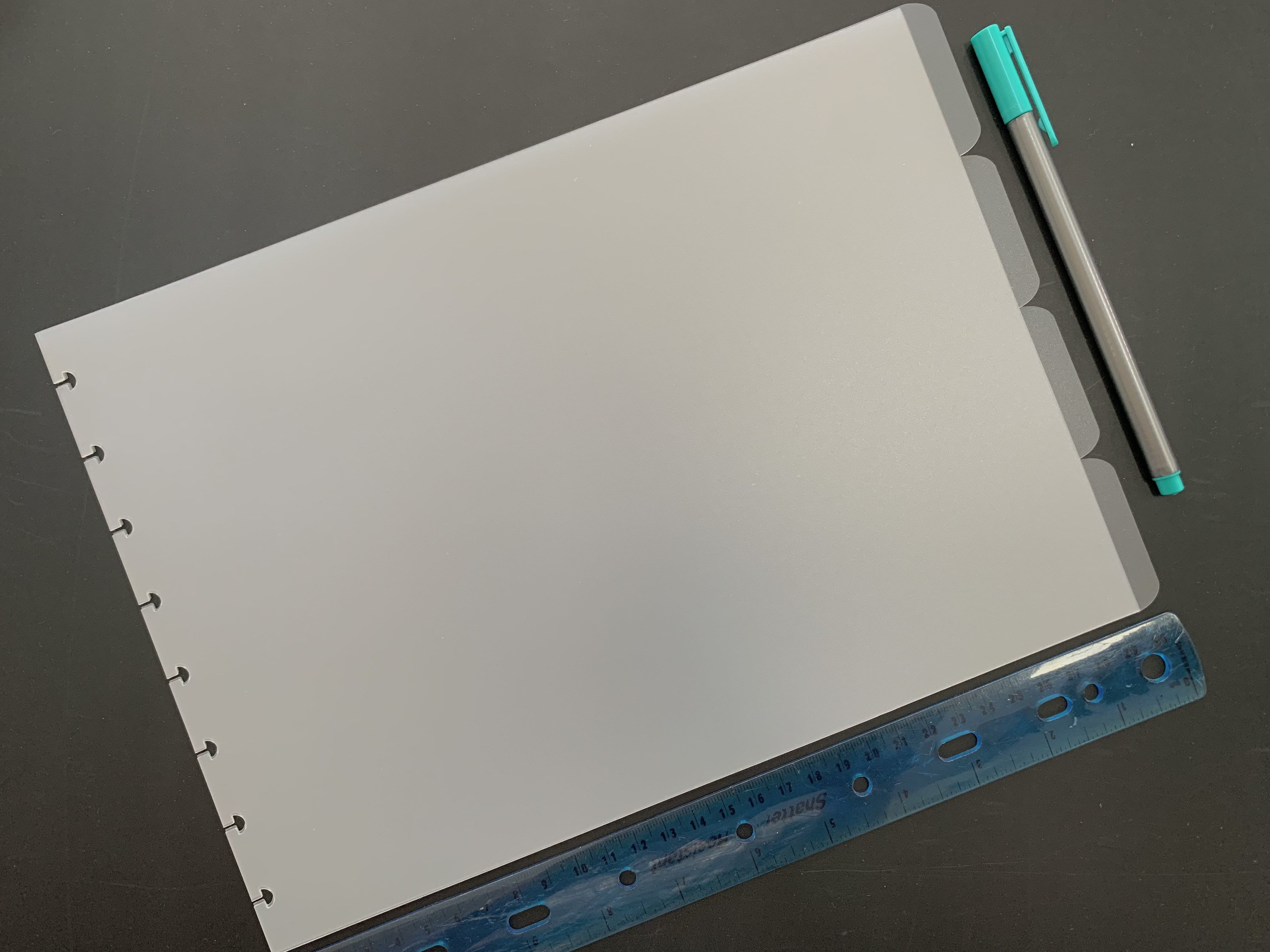 4 Side Tab Dividers for A4 Landscape Orientation Discbound | Etsy UK