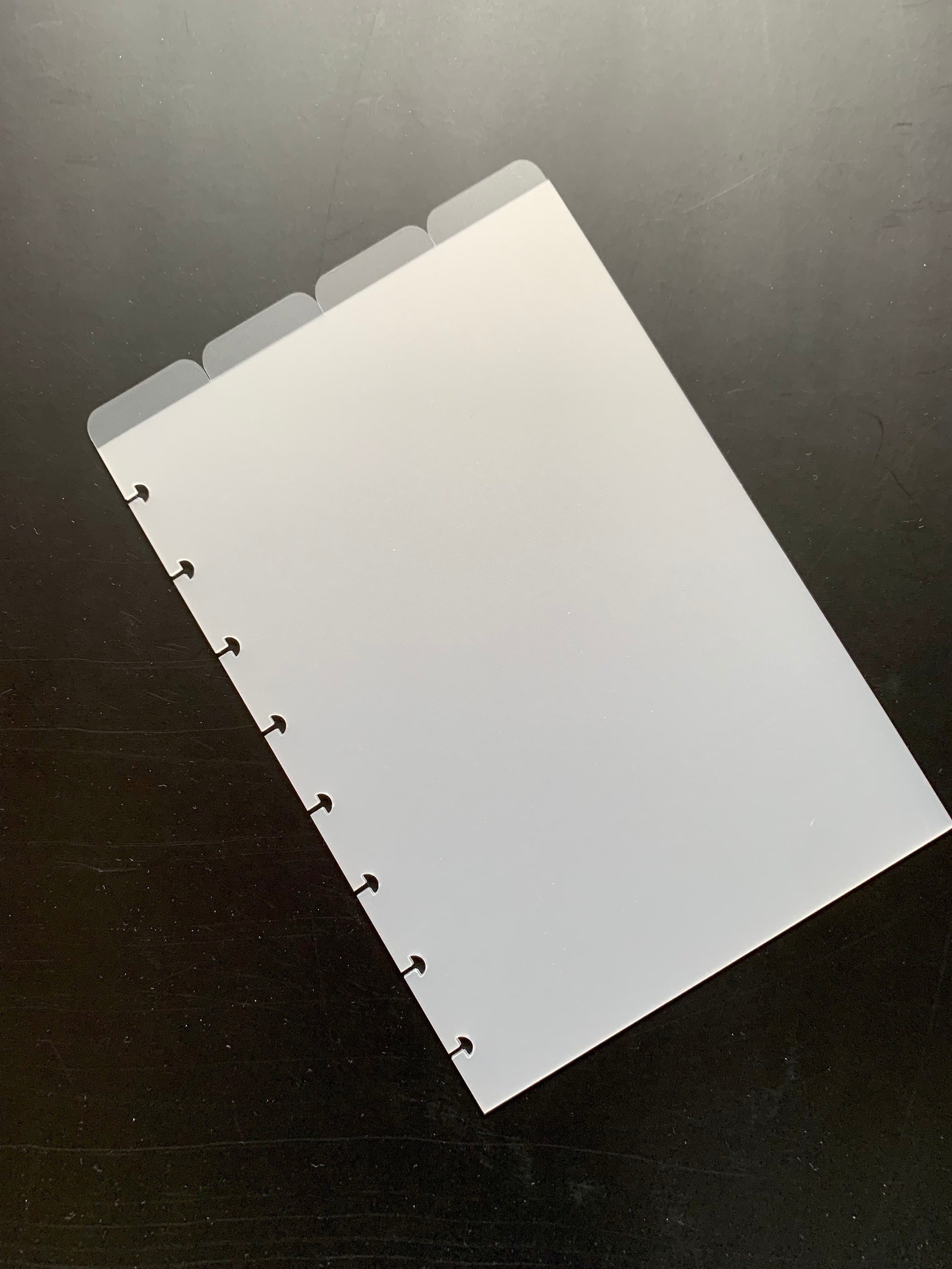 4 Top Tab Dividers for A5 Discbound Planners A5 Top Tab - Etsy