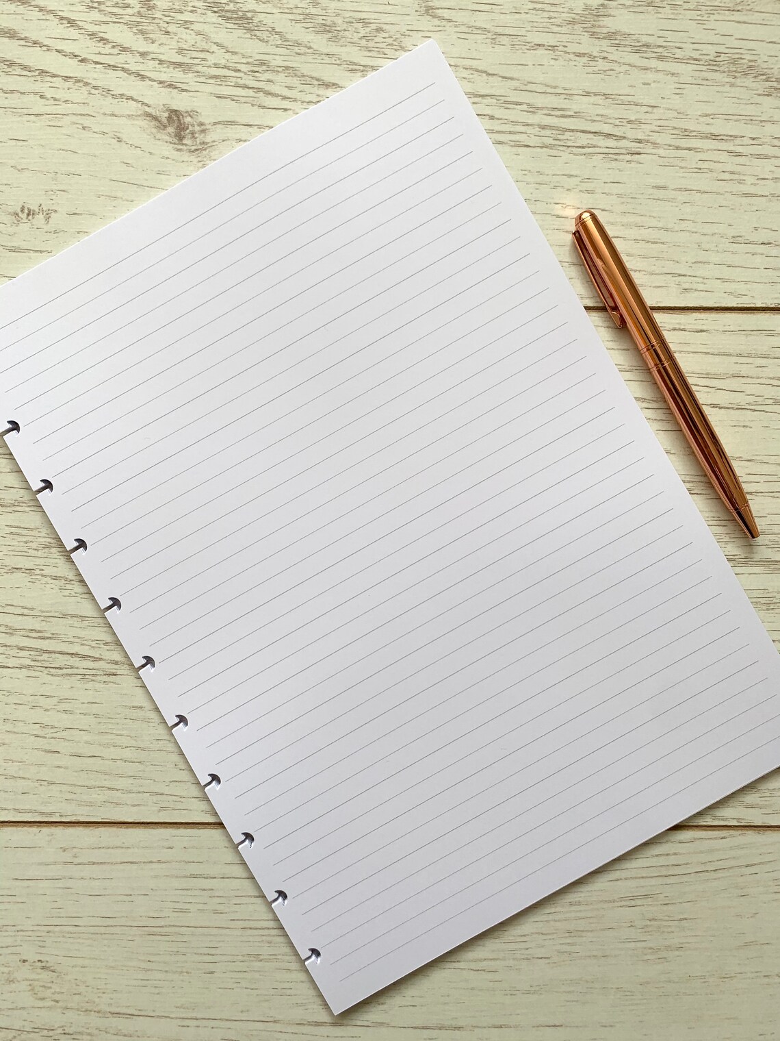 A4 Lined Discbound Paper Refill for A4 DISCBOUND Planners | 120gsm 32lb ...