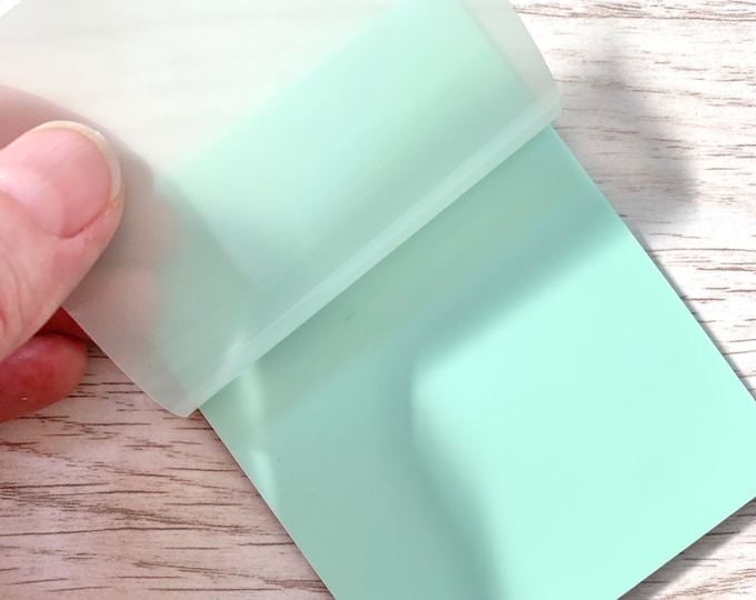 Pale Green Transparent Sticky Notes | Pale Green Revision Sticky Notes ...