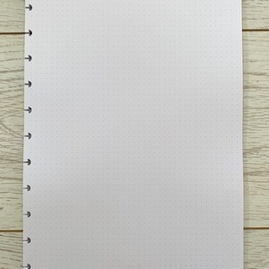 120gsm A4 Discbound Dot Grid Paper - Etsy