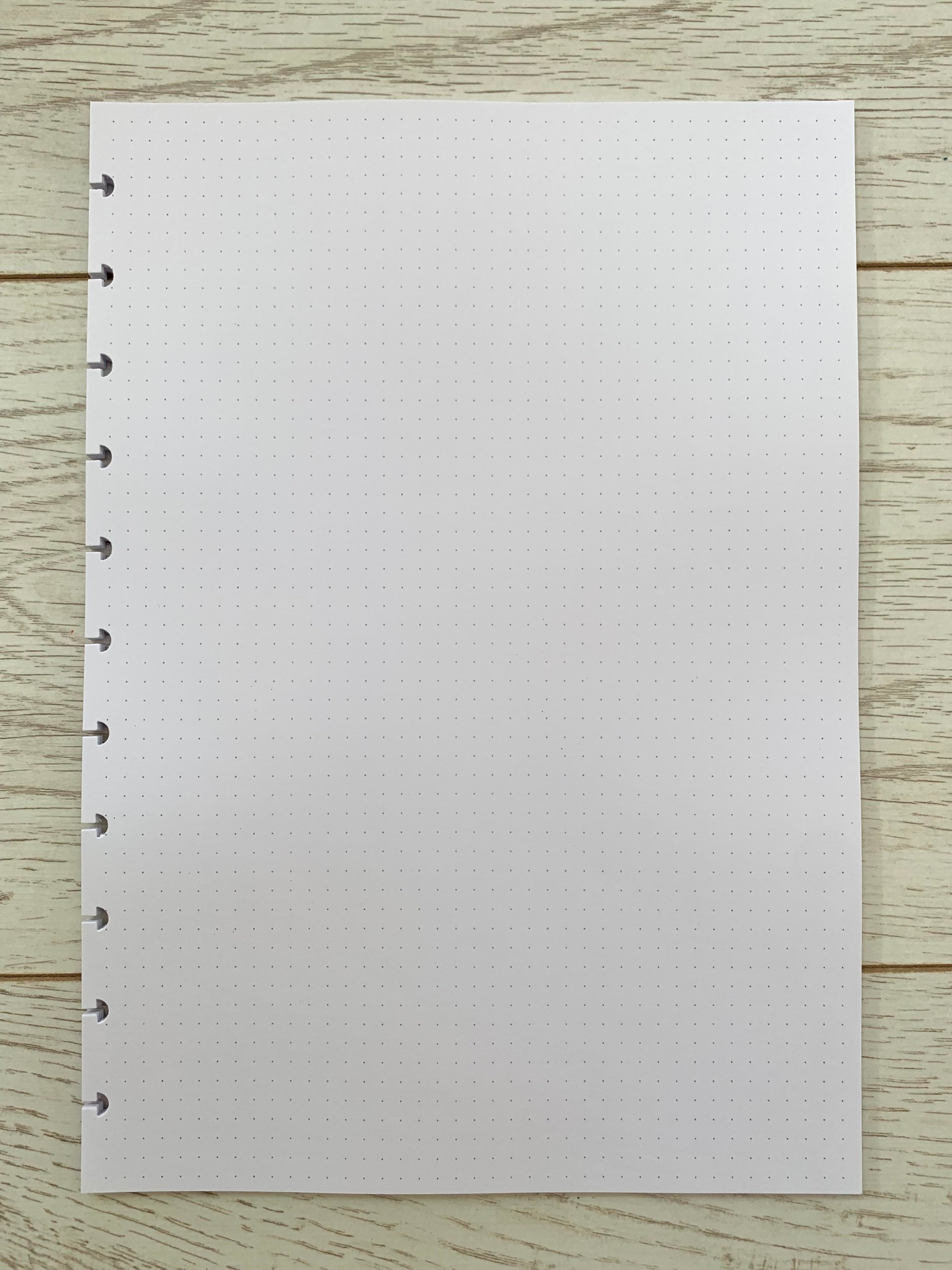 120gsm A4 Discbound Dot Grid Paper - Etsy