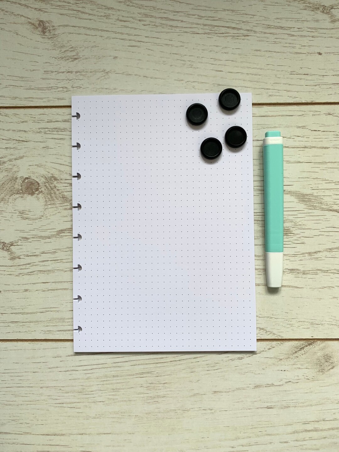 120gsm A5 Discbound Dot Grid Paper - Etsy