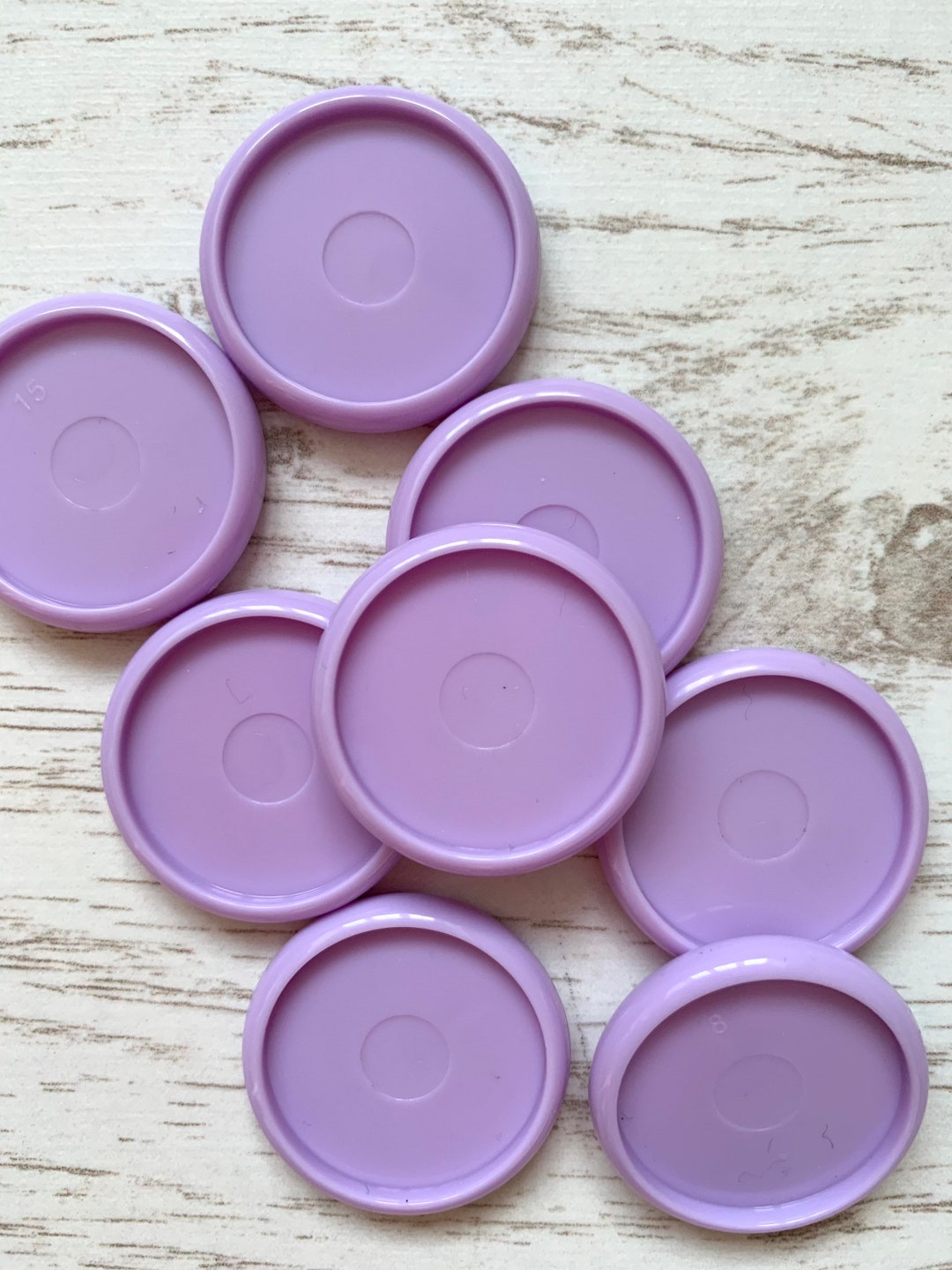 25mm Lilac Binding Discs | 1" Purple Discbound Planner Discs - Etsy