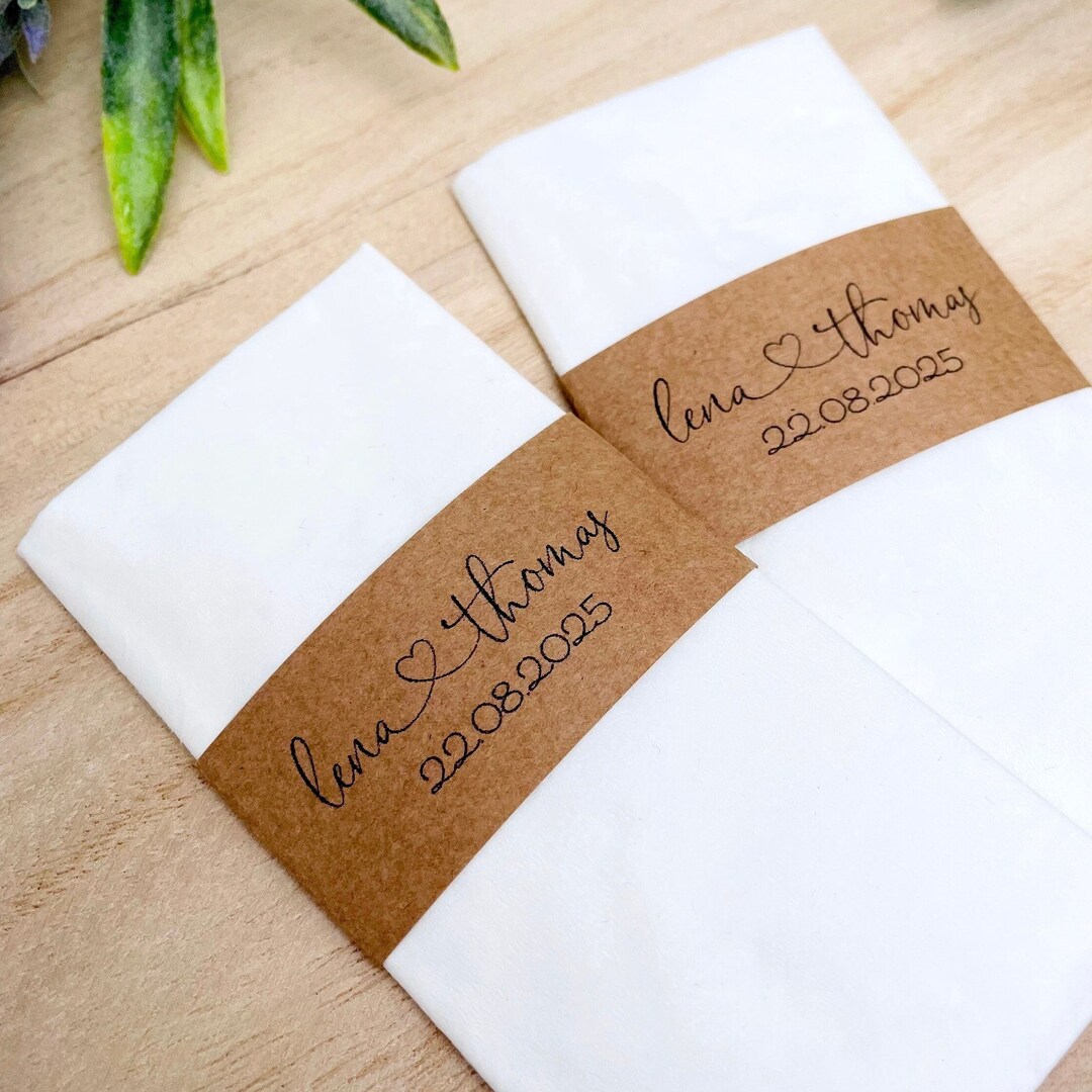 Personalized Banderoles for Tears of Joy Folded & Glued - Etsy