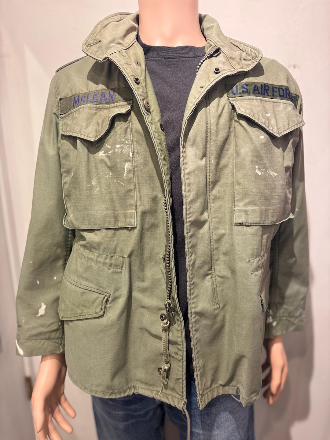 Vintage Military Issued Air Force Field Jacket Deluxe - Etsy