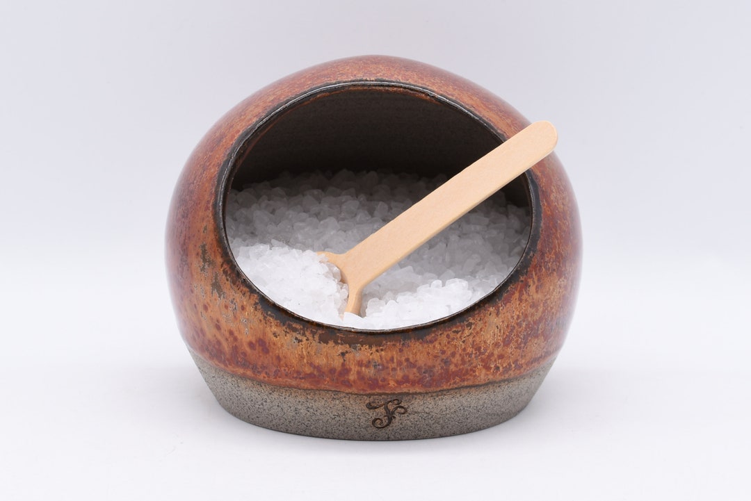 Salt Pig, Cellar, Handmade to Order in Approx 1 Week, Grey Clay, Select ...