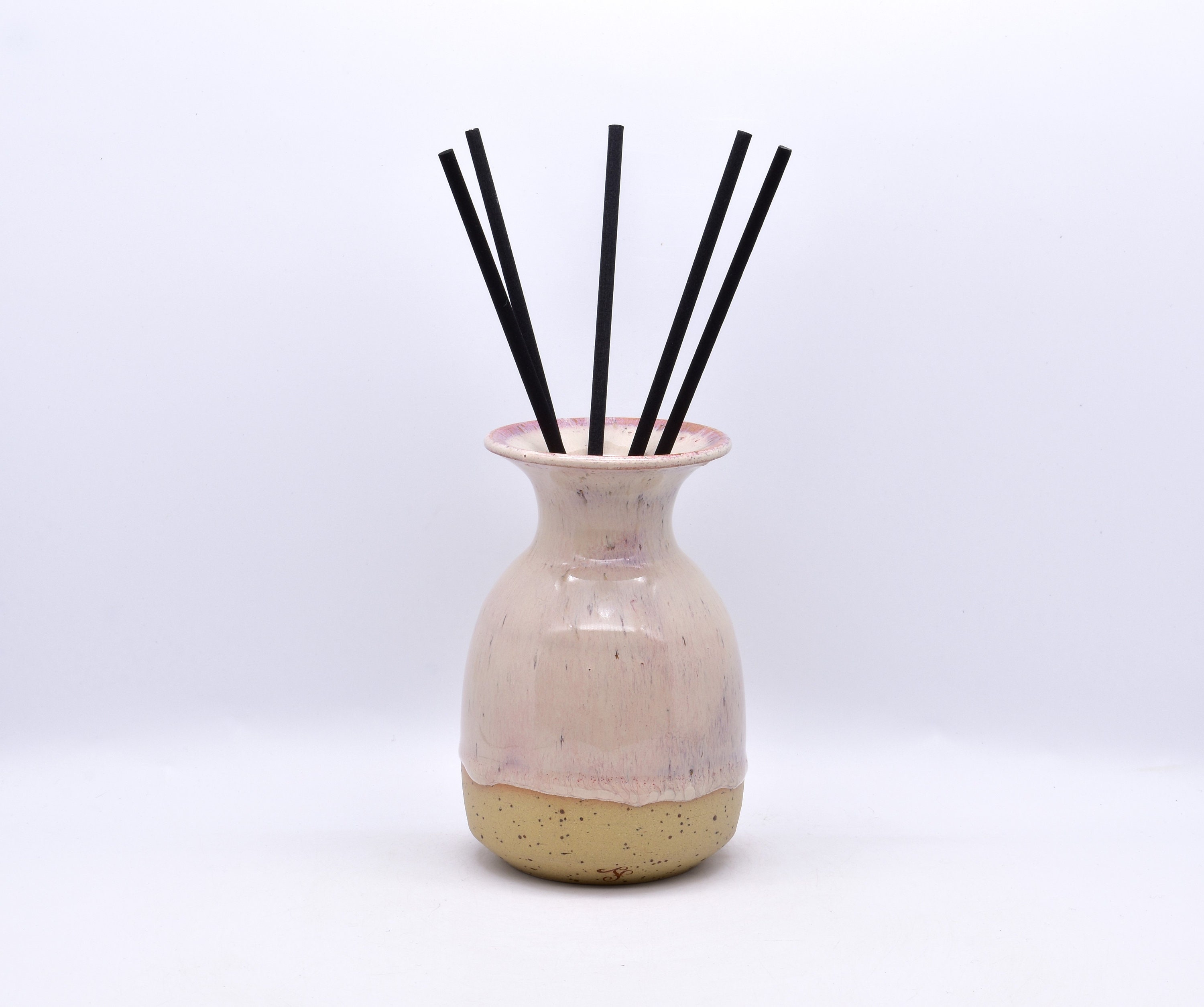 Reed Scent Diffuser, Aromatherapy Air Freshener, Handmade Ceramic ...