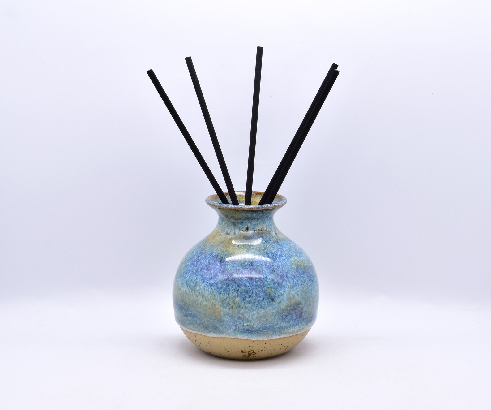 Reed Scent Diffuser, Aromatherapy Air Freshener, Handmade Ceramic ...