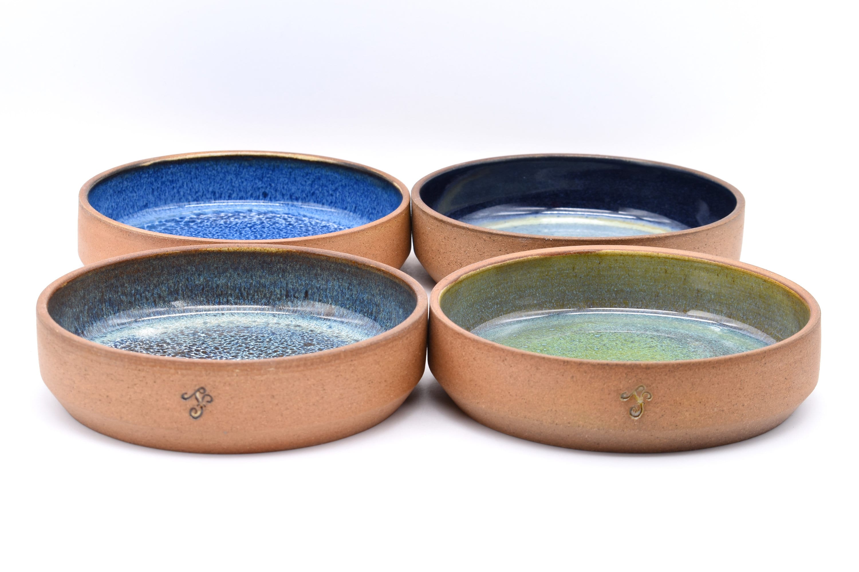 Tapas Dish, Handmade Ceramic Pottery, Serving Side Plate, Toasted ...