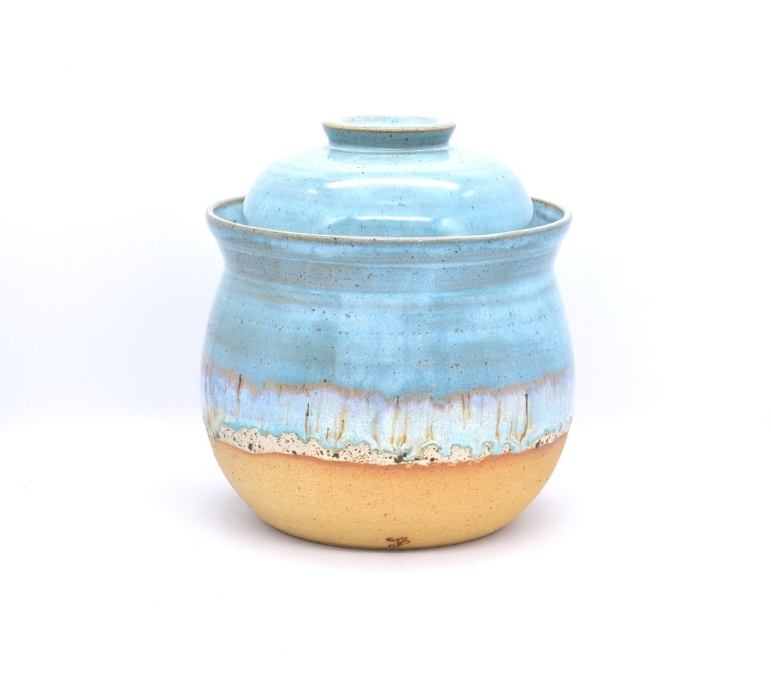 Kimchi Pot M, Fermenting, Pickling, Handmade Ceramic Pottery, With ...