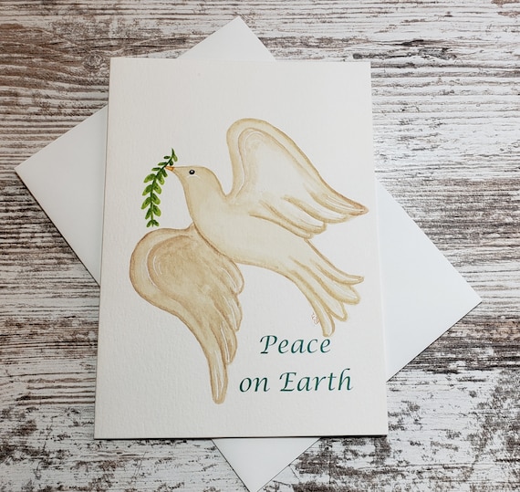Peace On Earth Dove Christmas