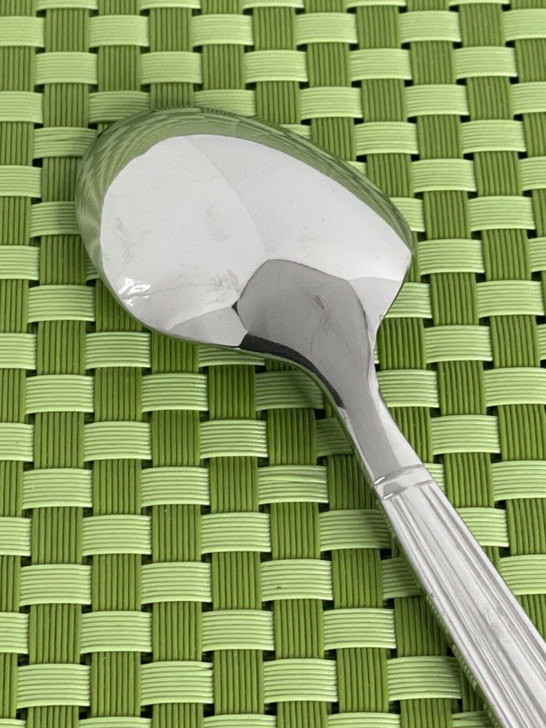 Fortessa METROPOLITAN Stainless Place/oval Soup Spoon 18/10 Glossy ...