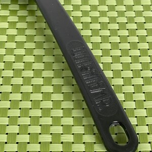 Ultratemp Black Serrated Spatula Flipper Turner Robinson Knife Co USA ...