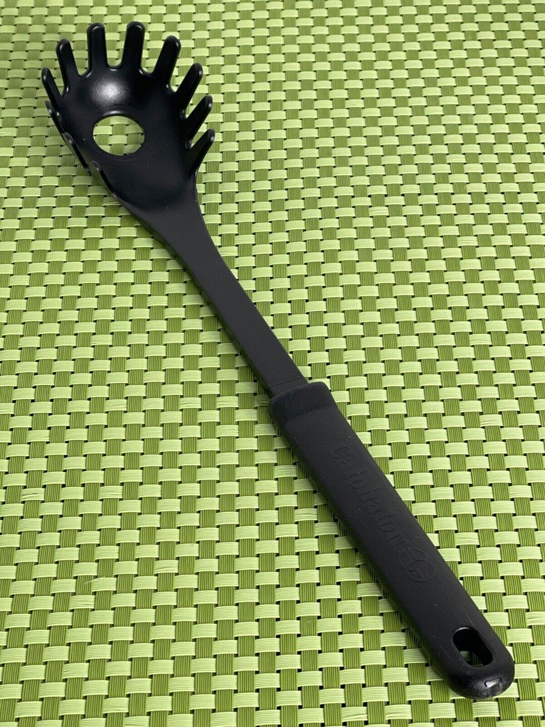 CALPHALON NYLON Pasta/spaghetti Server Black Heat Resistant - 13 3/4 ...