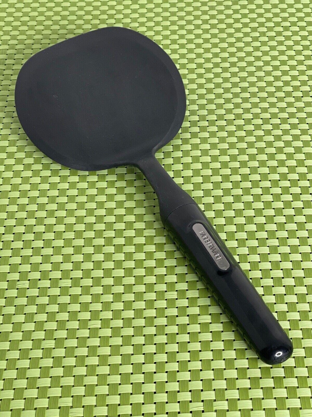 Farberware Nylon Wide Spatula Turner Flipper Black Plastic Handle Pan ...
