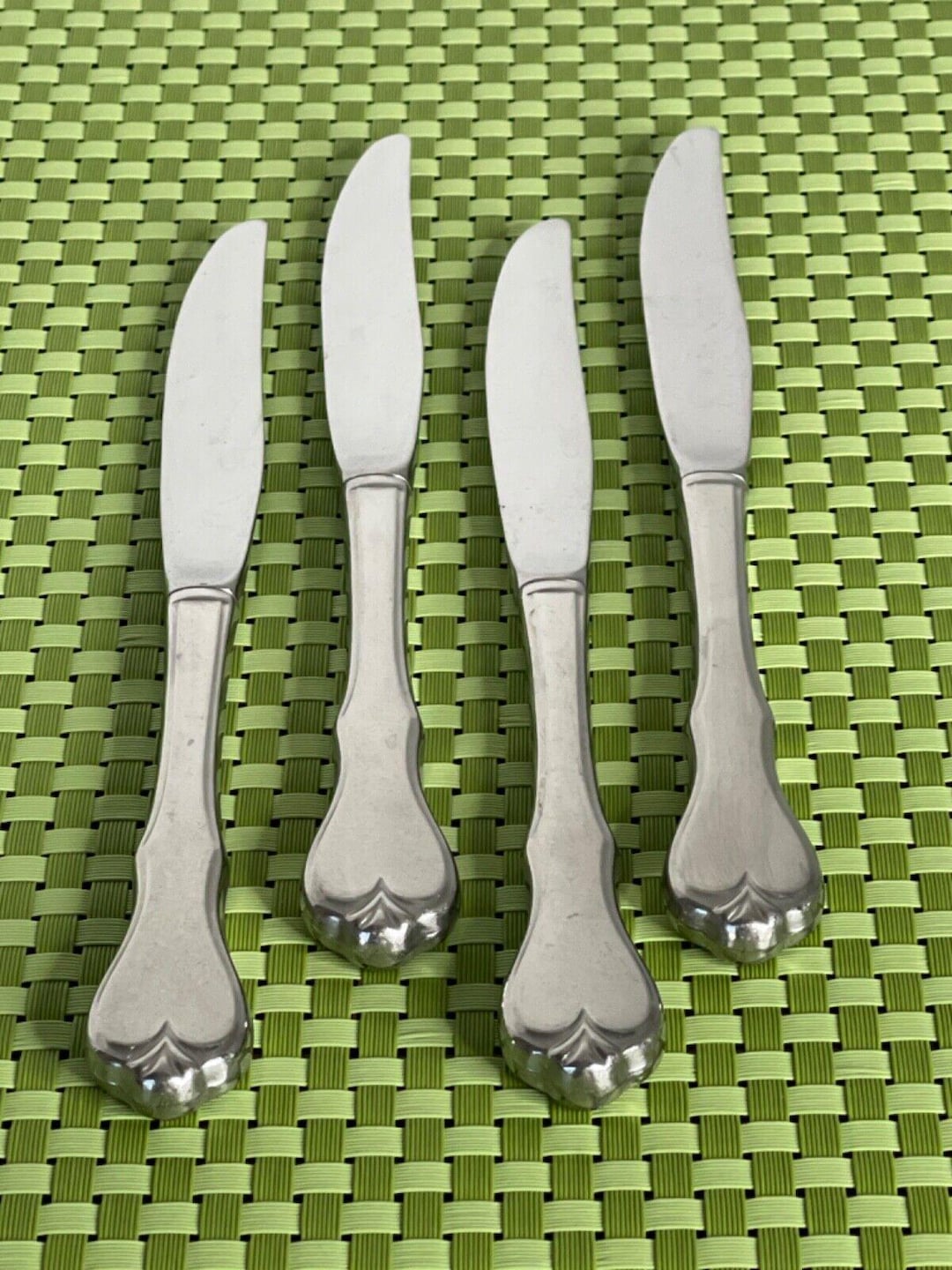 Oneida AMERICAN FREEDOM Stainless 4 Dinner Knives Wm A Rogers Satin Flatware A88 - Etsy