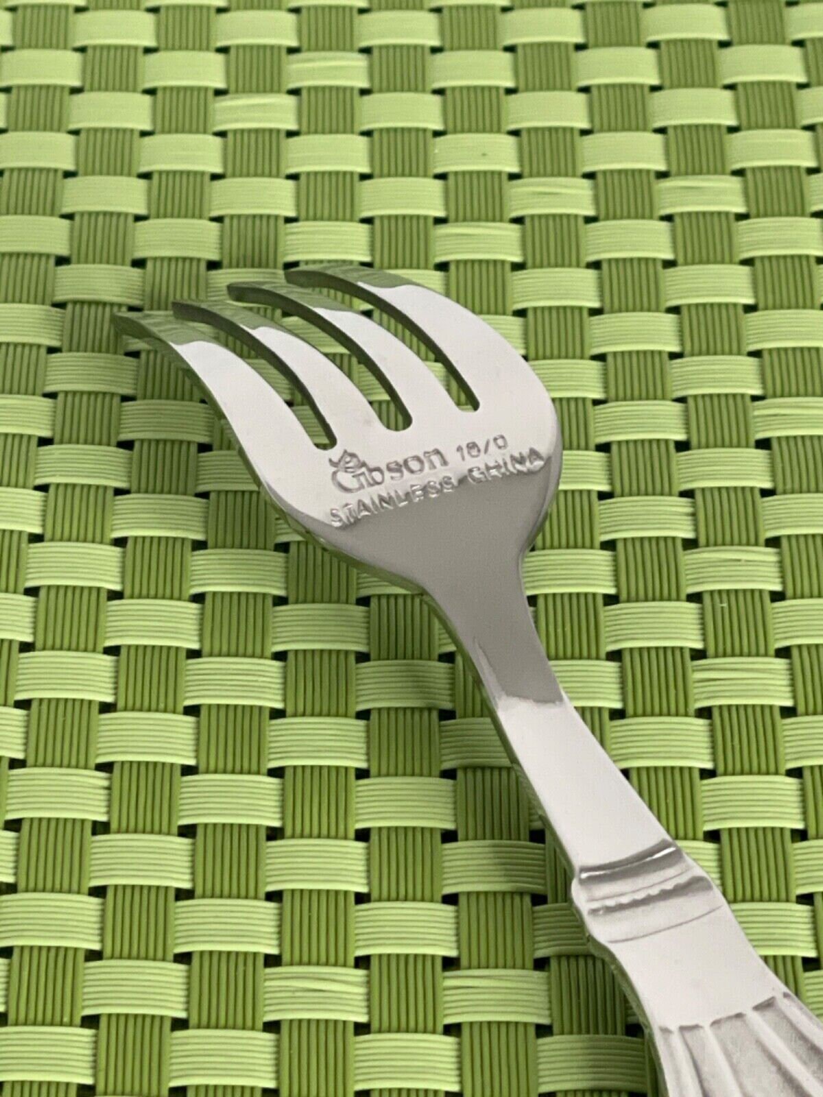 Gibson COCA-COLA 18/0 Stainless Dinner Fork Glossy Coke Bottle Flatware ...
