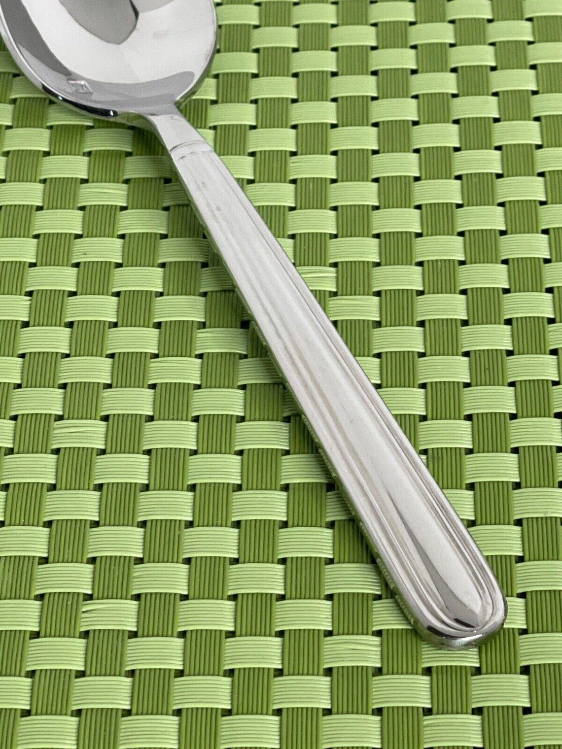 Fortessa METROPOLITAN Stainless Place/oval Soup Spoon 18/10 Glossy ...