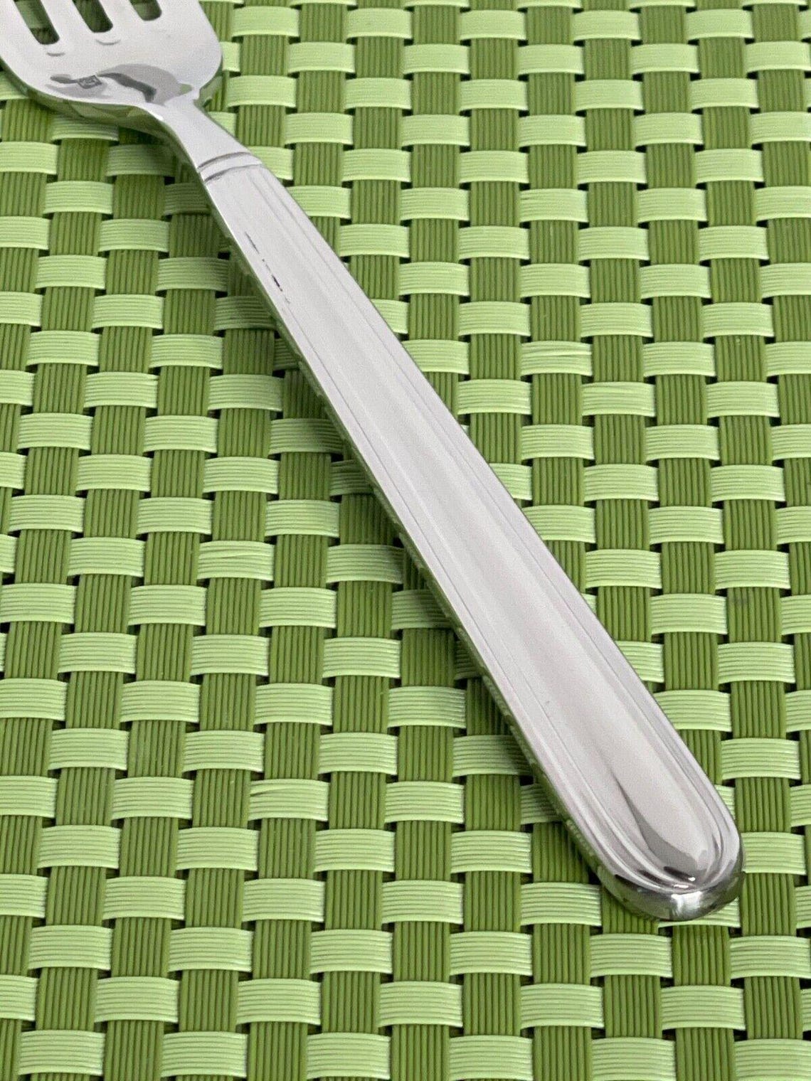 Fortessa METROPOLITAN Stainless Dinner Fork 18/10 Glossy Ribbed ...