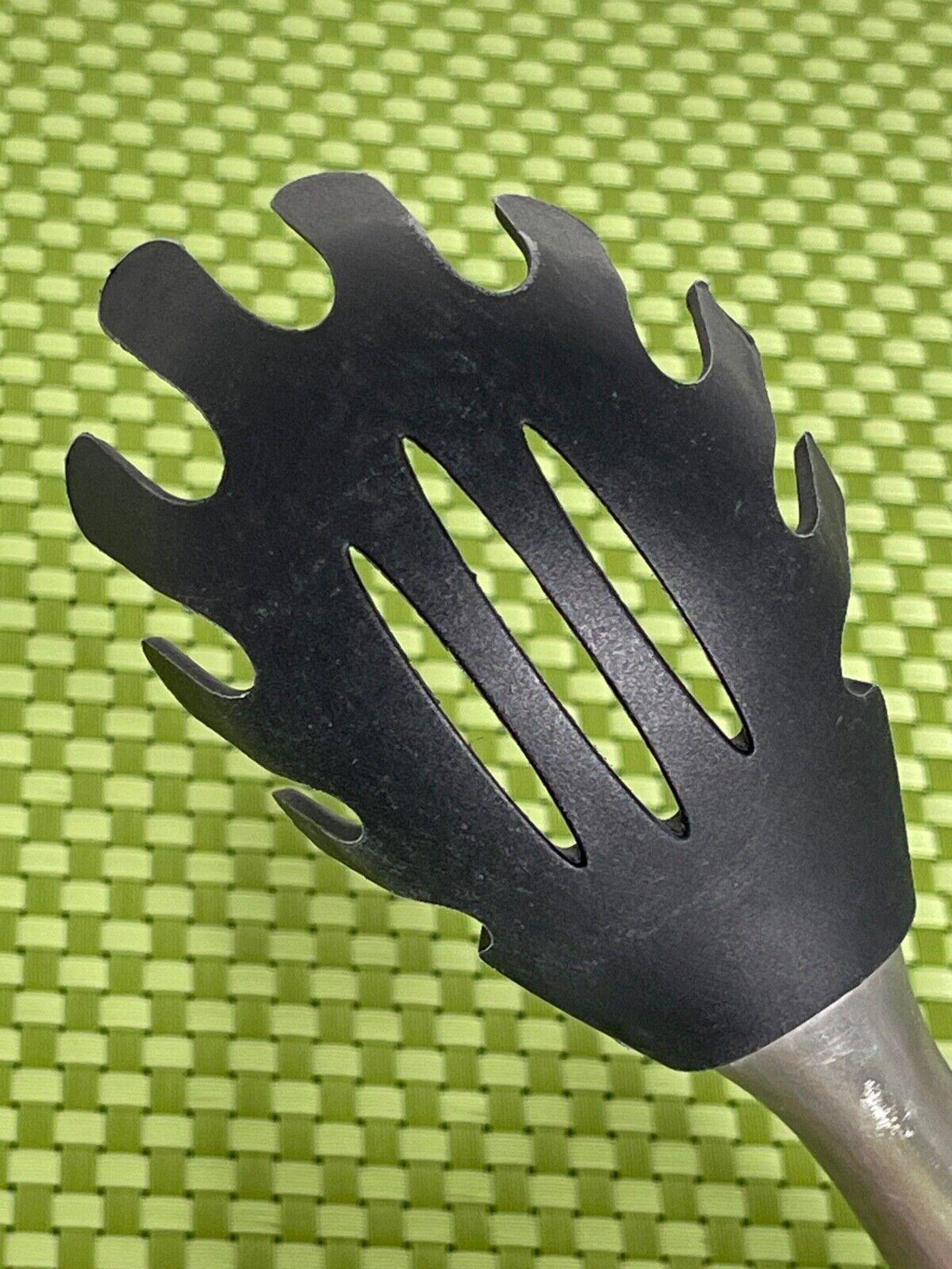 AMCO Stainless Black Nylon Pasta/spaghetti Server Cooking Utensil - 12 ...