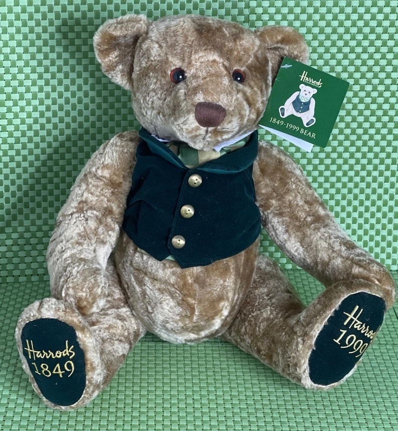 Vintage Harrods Limited Edition 150th Anniversary Small Teddy Bear ...