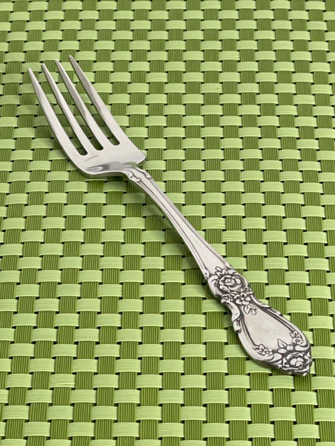 Oneida Community PLANTATION Stainless Dinner Fork Glossy Betty Crocker ...