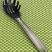 AMCO Stainless Black Nylon Pasta/spaghetti Server Cooking Utensil - 12 ...