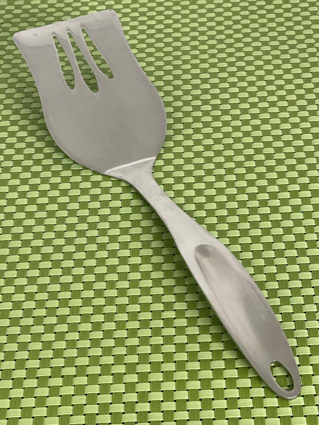AMCO Stainless Slotted Spatula Turner 18/10 Rust Proof 8583 China ...