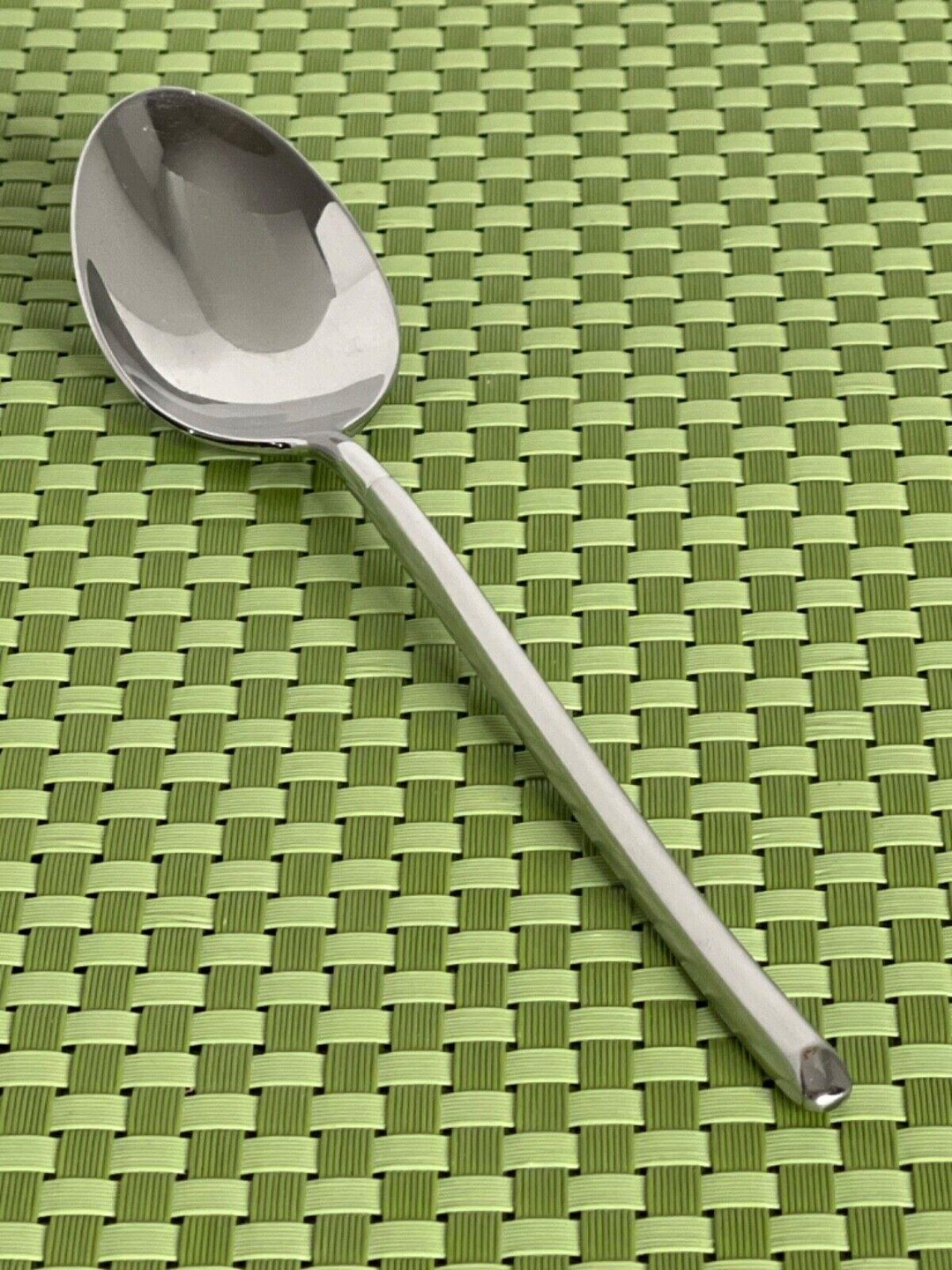 Pottery Barn WILLOW Stainless Place/oval Soup Spoon 18/10 Korea PBN38 ...