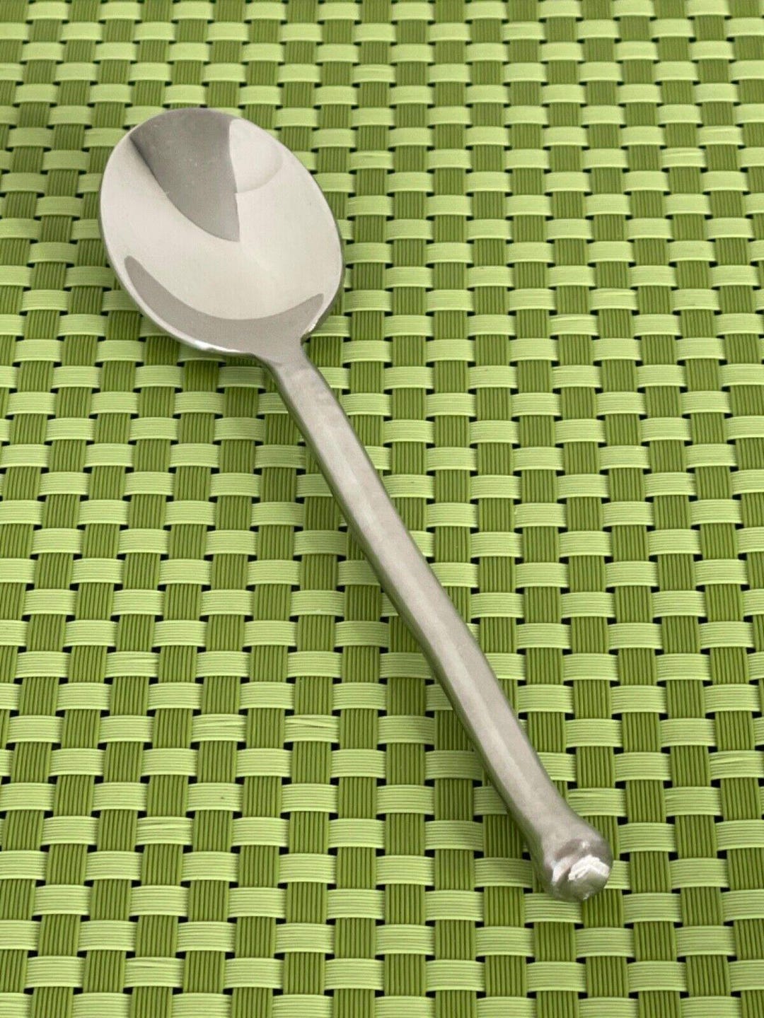 Gourmet Settings EXOTIQUE PLATINUM Stainless Teaspoon Wavy Flatware ...