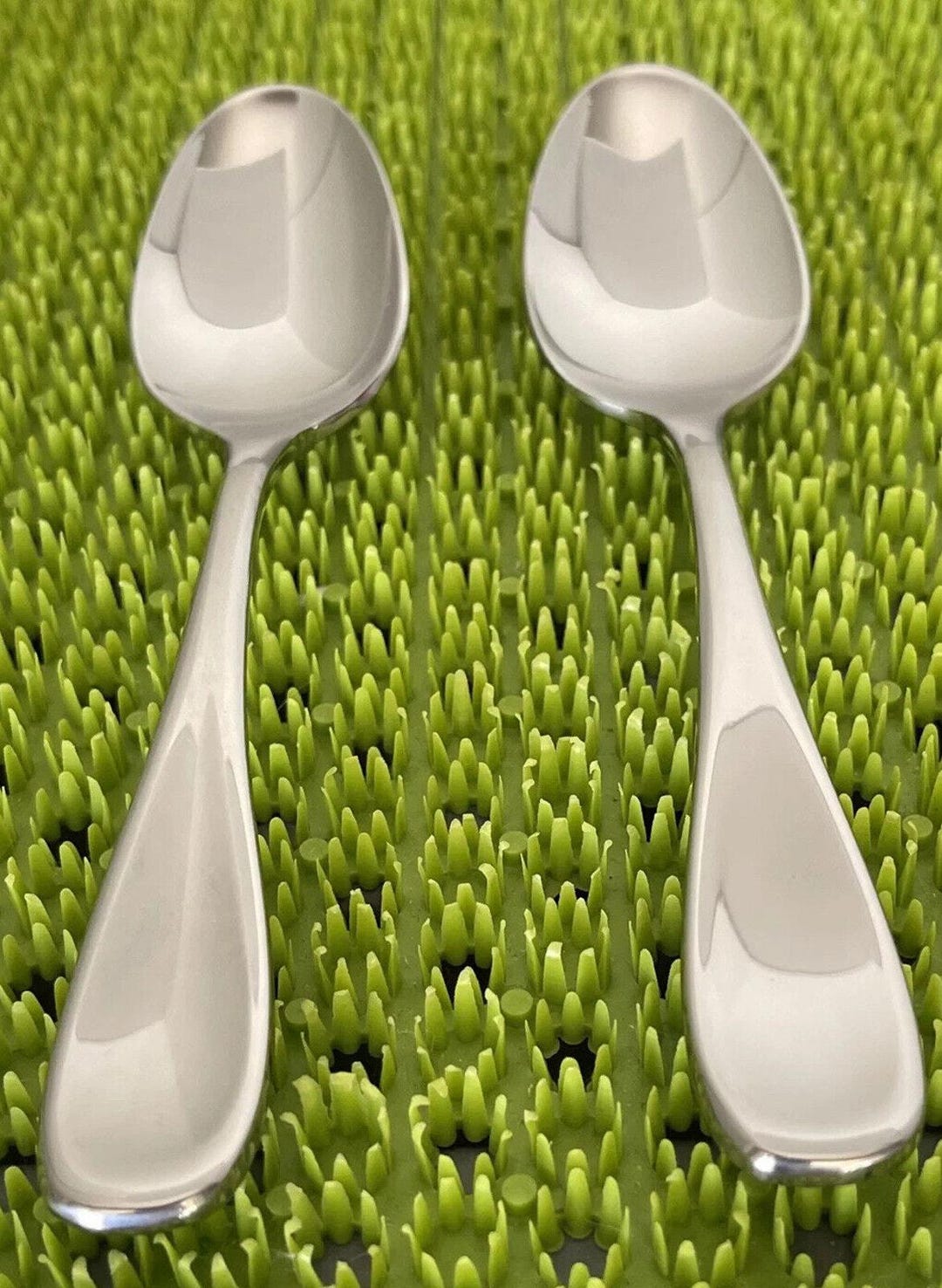 Oneida VOSS Stainless 2 Teaspoons Glossy Concave NEW Flatware A53N - Etsy