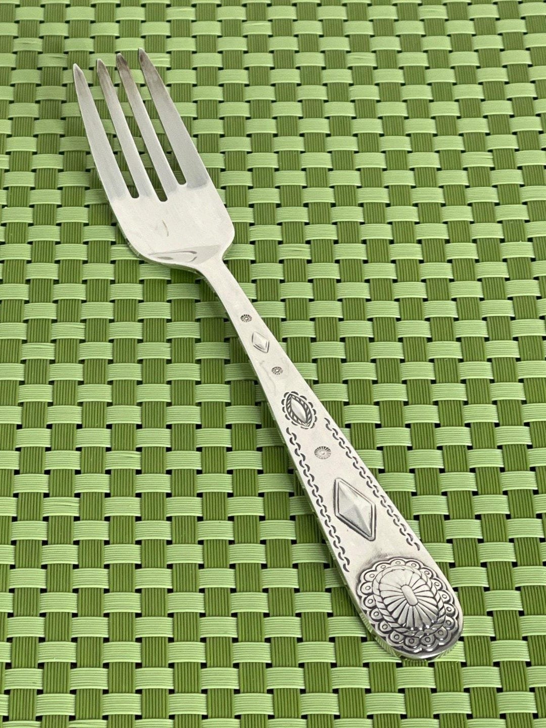 International TAOS Silverplate Dinner Fork Korea 1990 Flatware - 7 7/8 ...