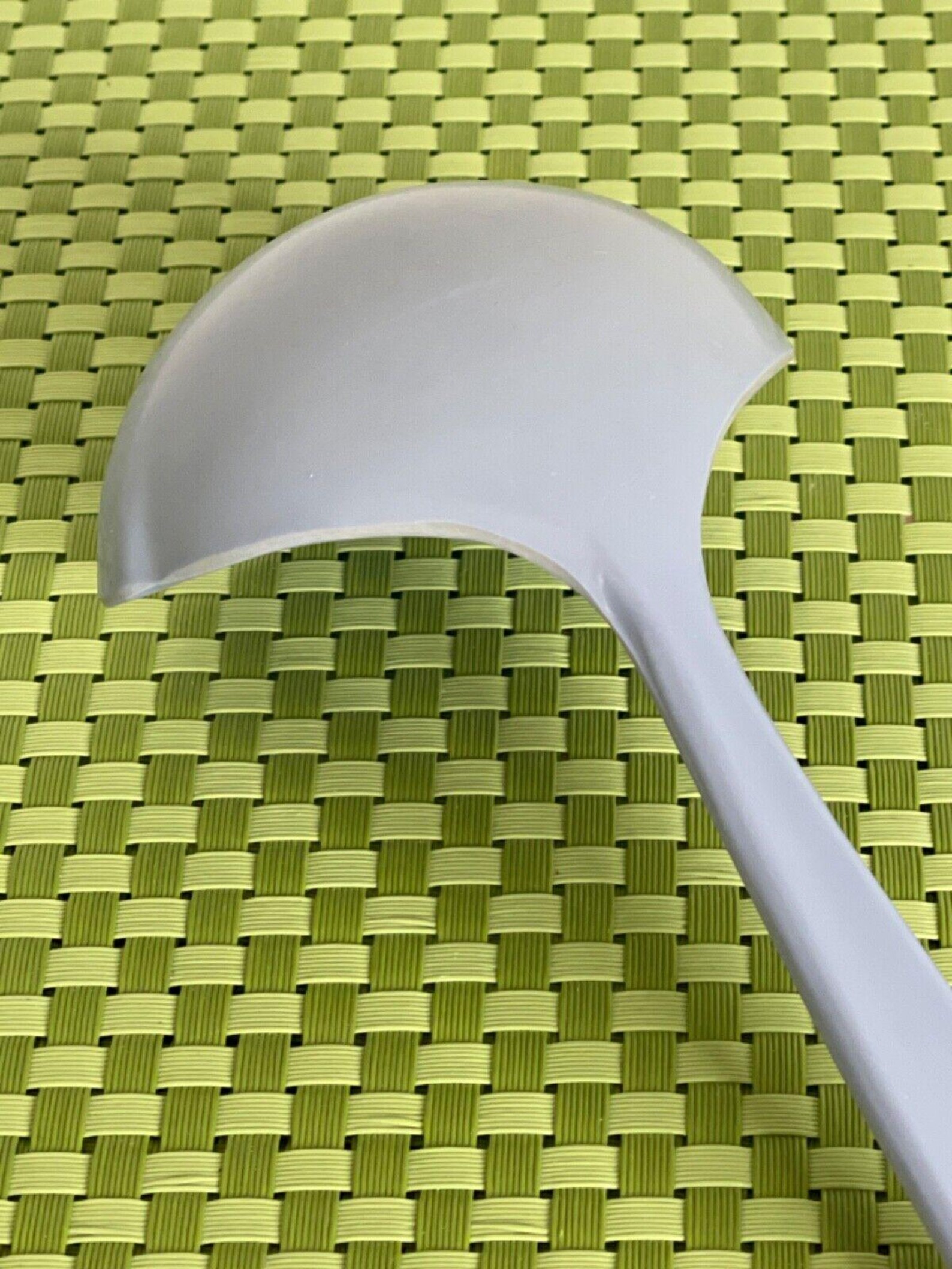 EKCO Double Spouted Gravy Ladle Melamine BLUE Spoon Utensil Taiwan 11 ...