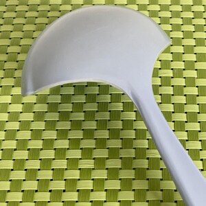 EKCO Double Spouted Gravy Ladle Melamine BLUE Spoon Utensil Taiwan 11 ...