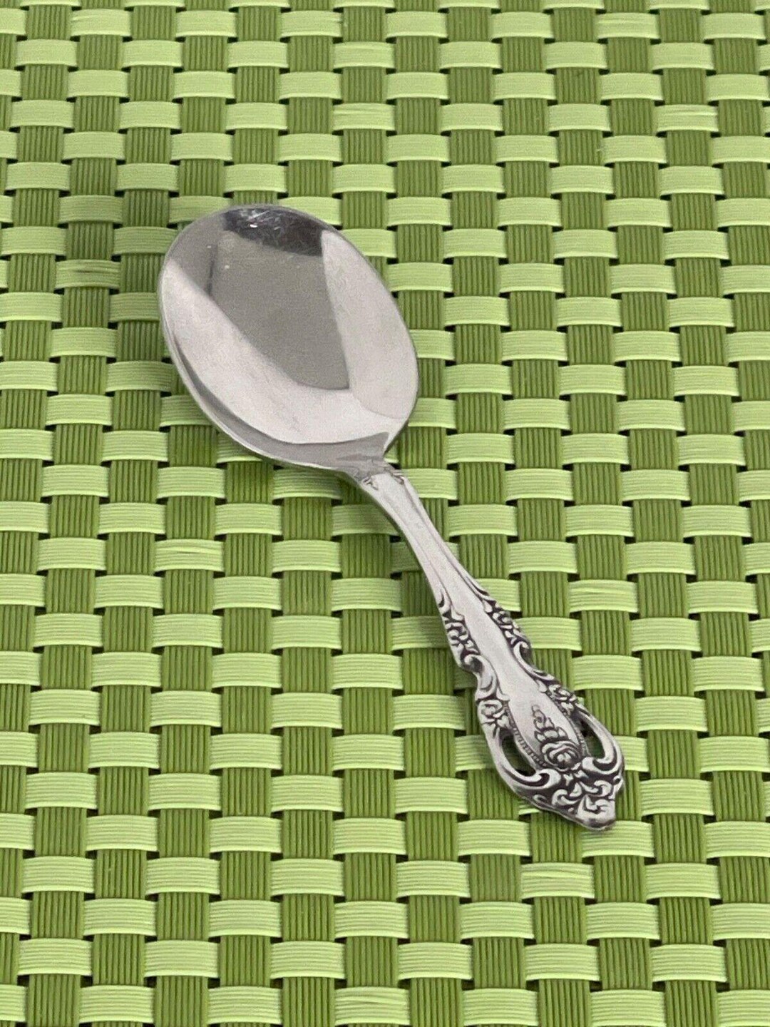 Oneida Community BRAHMS Stainless Baby Spoon Glossy Betty Crocker ...