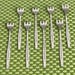 Oneida SPANADA Stainless WM A Rogers Premier 8 Cocktail Forks Burnished ...