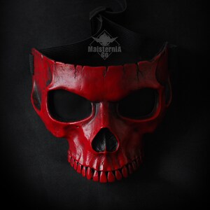 Red Skull mask | Etsy