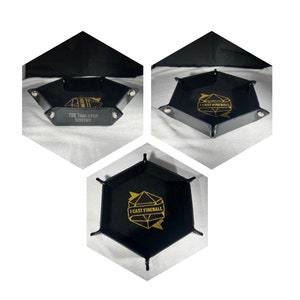 Folding Dice Tray - D20 Isometric Design - Etsy