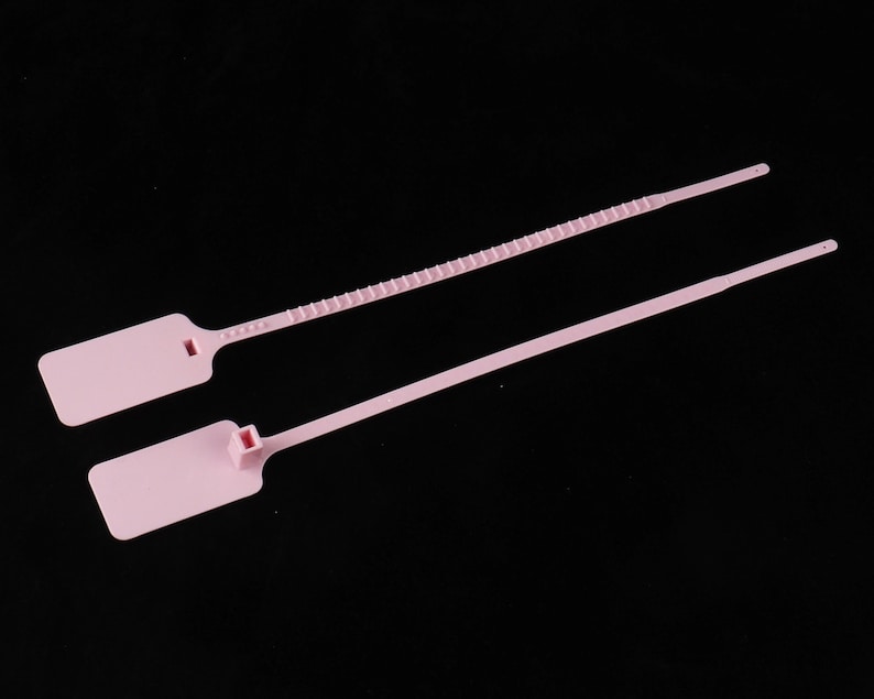 Custom Zip Tie Tag,personalized Logo/text Plastic Cable Tie Brand Tag ...