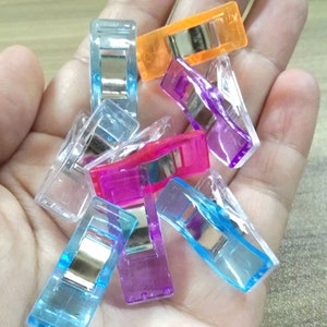 Clover Wonder Clips,multi-color Sewing Clips Small Craft Fabric Binding ...