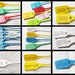 Personalized Zip Tie Tag,red/blue/green Custom Logo/text Plastic Cable ...